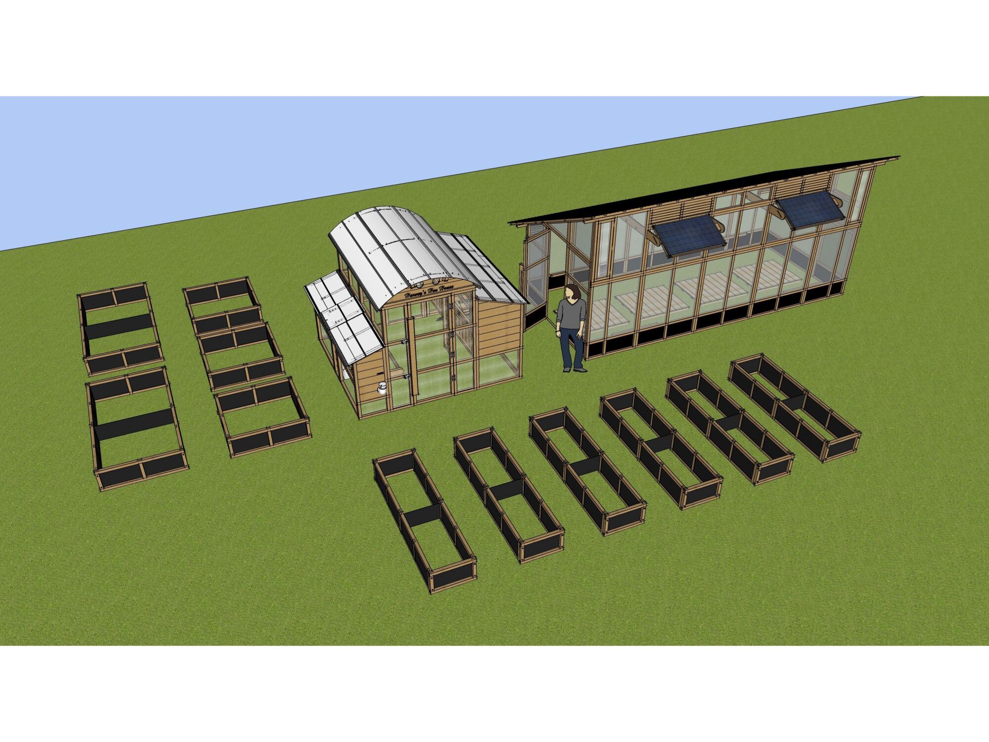 Self Sufficiency Package Large Roost Root